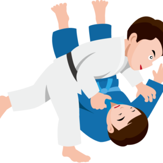 武道のフリーイラスト | イラストポップ