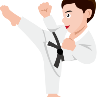 武道のフリーイラスト | イラストポップ