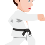 武道のフリーイラスト | イラストポップ
